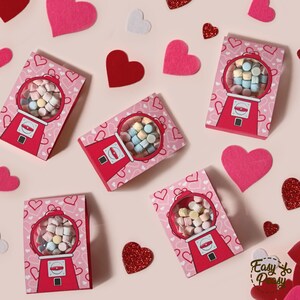 DIY Printable Valentine's Day Gift Bag - Valentine's Gift Box for ...