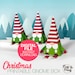 DIY Gnome Printable Christmas Box - Chocolate Gift Box - Candy Gift Box ...