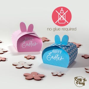 Diy Easter Printable Boxes for Chocolate Gift Box Fo Easter Egg Hunt ...