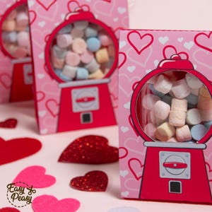 DIY Printable Valentine's Day Gift Bag - Valentine's Gift Box for ...