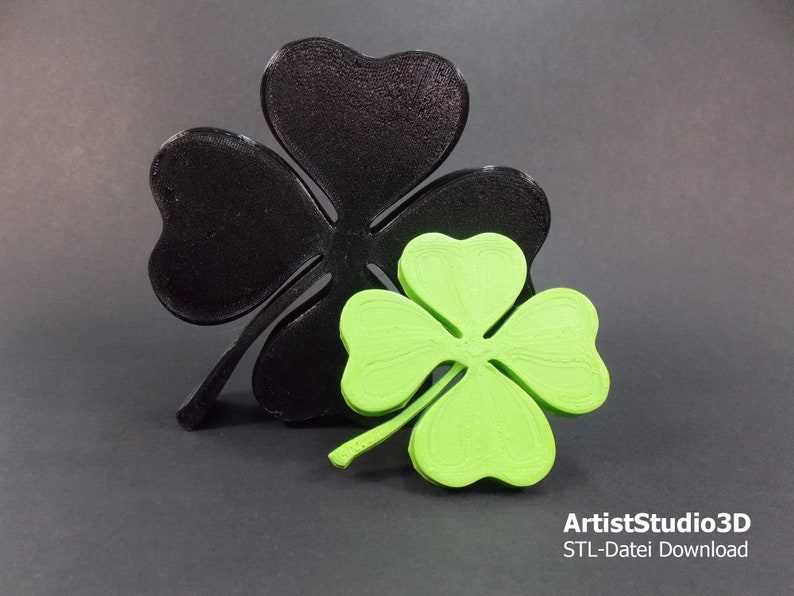 3D Cloverleaf With Negative Shells; Cloverleaf; Clover; Cloverleaf for ...