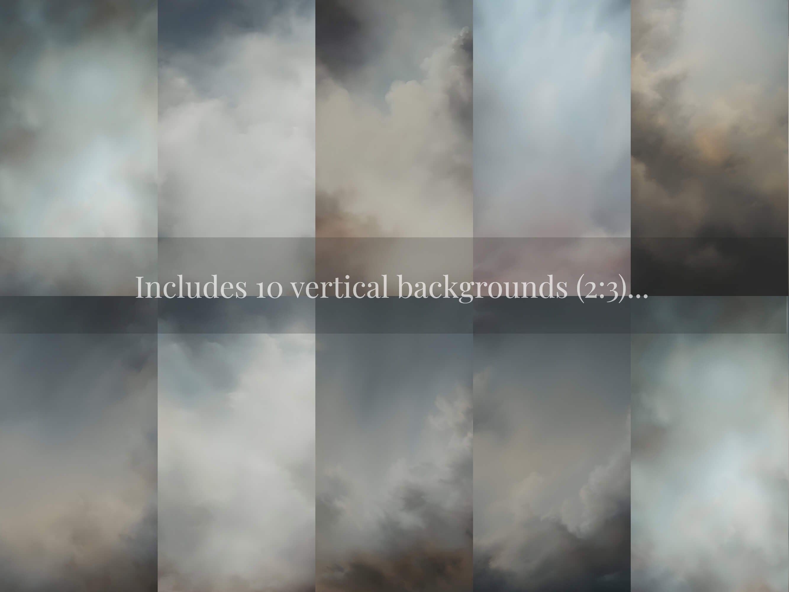 Fine Art Cloud & Sky Backgrounds for Photo Compositing - Etsy