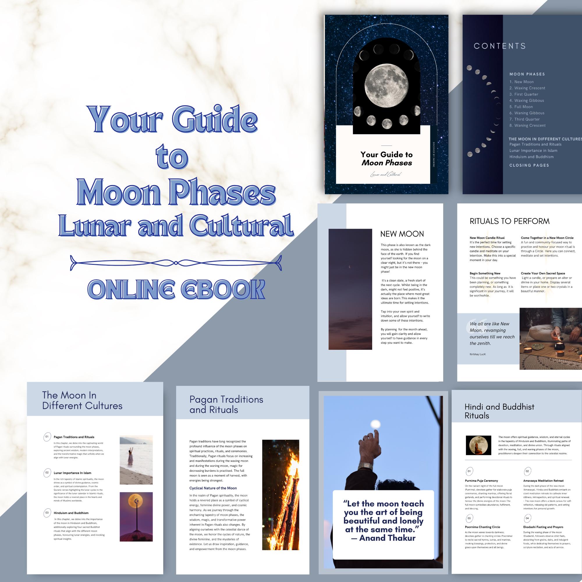 Your Guide to Moon Phases Ebook the ULTIMATE Guide for Getting in Tune ...
