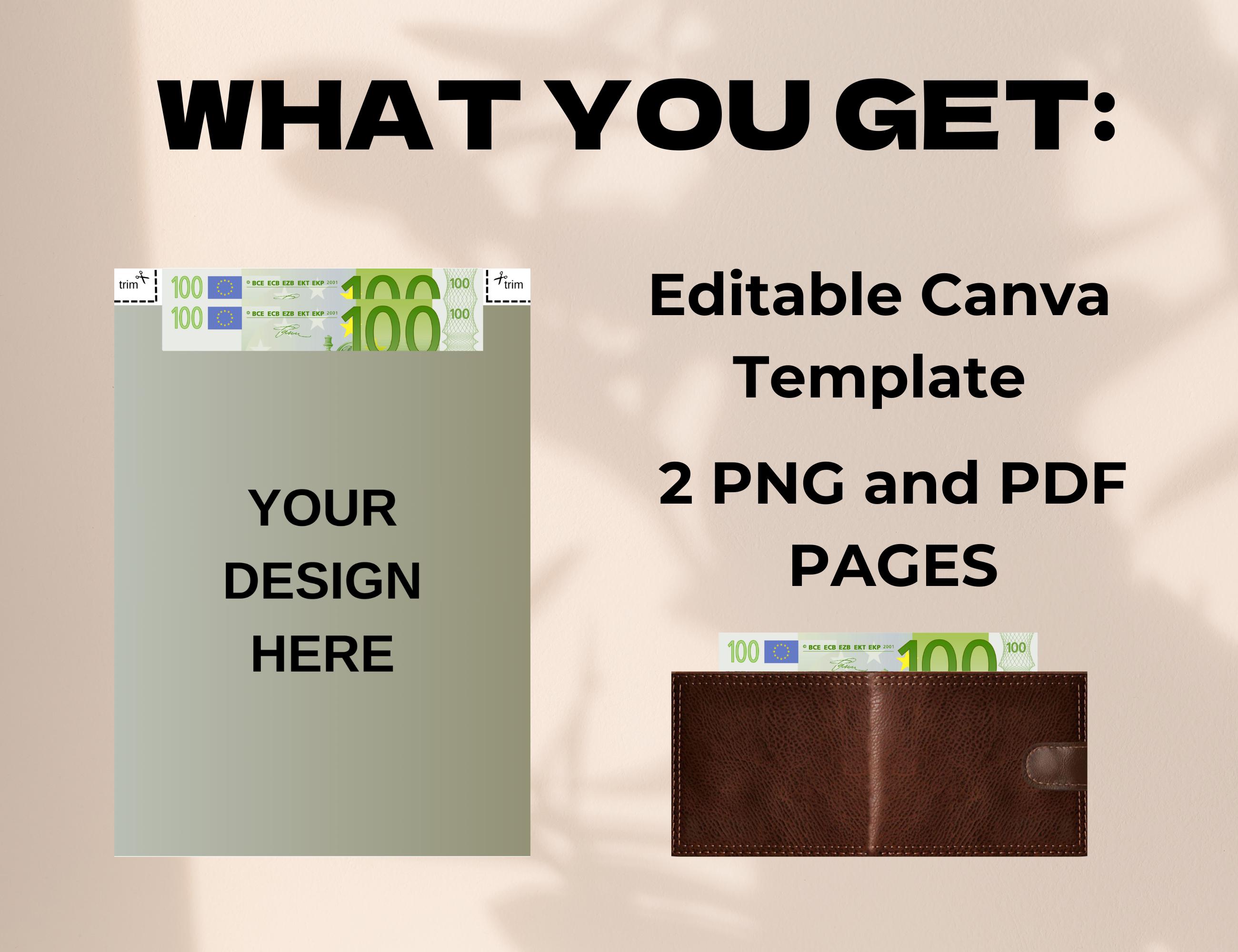 Lost Wallet Flyer Template: Clever Euro Note Advertising (editable ...