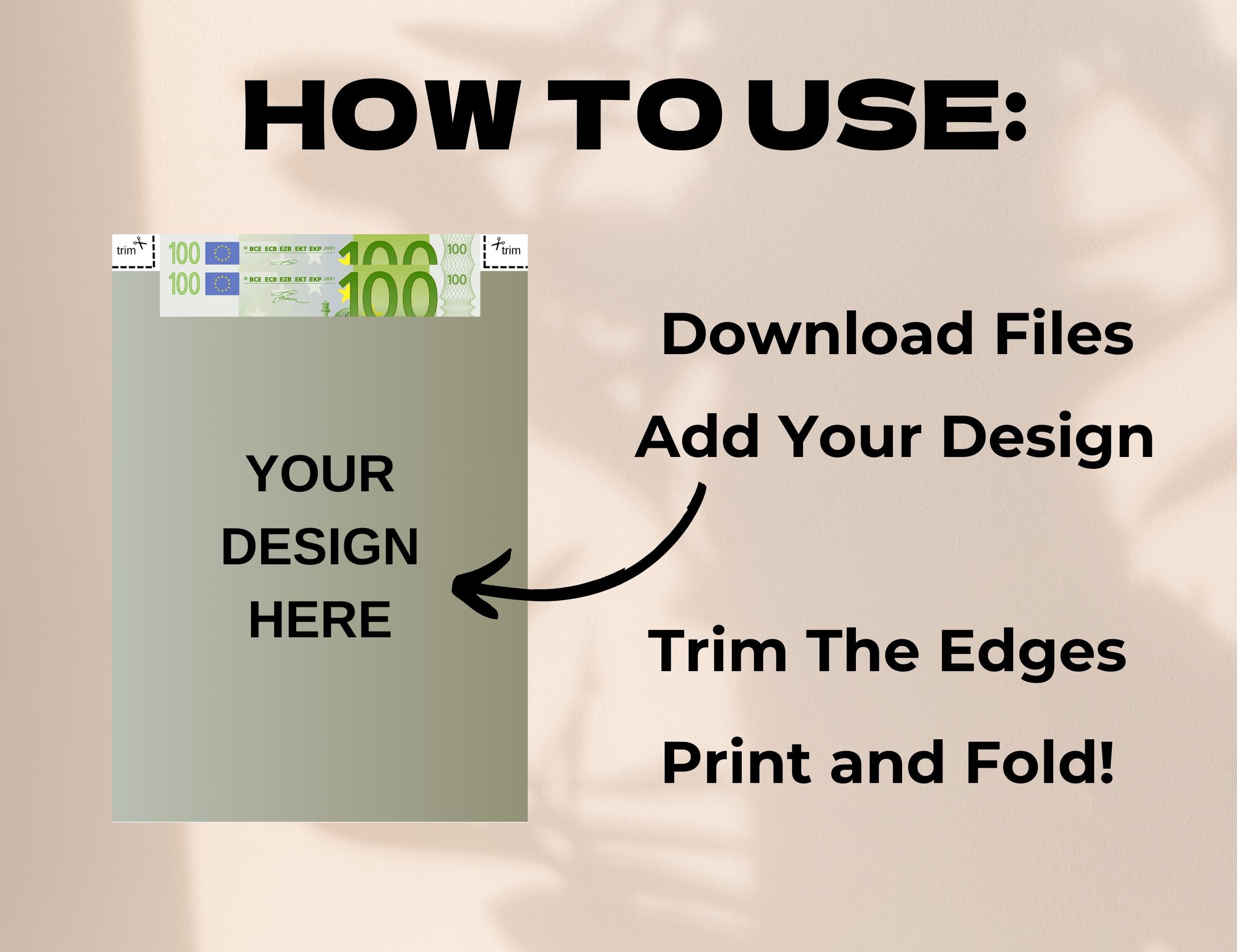 Lost Wallet Flyer Template: Clever Euro Note Advertising (editable ...