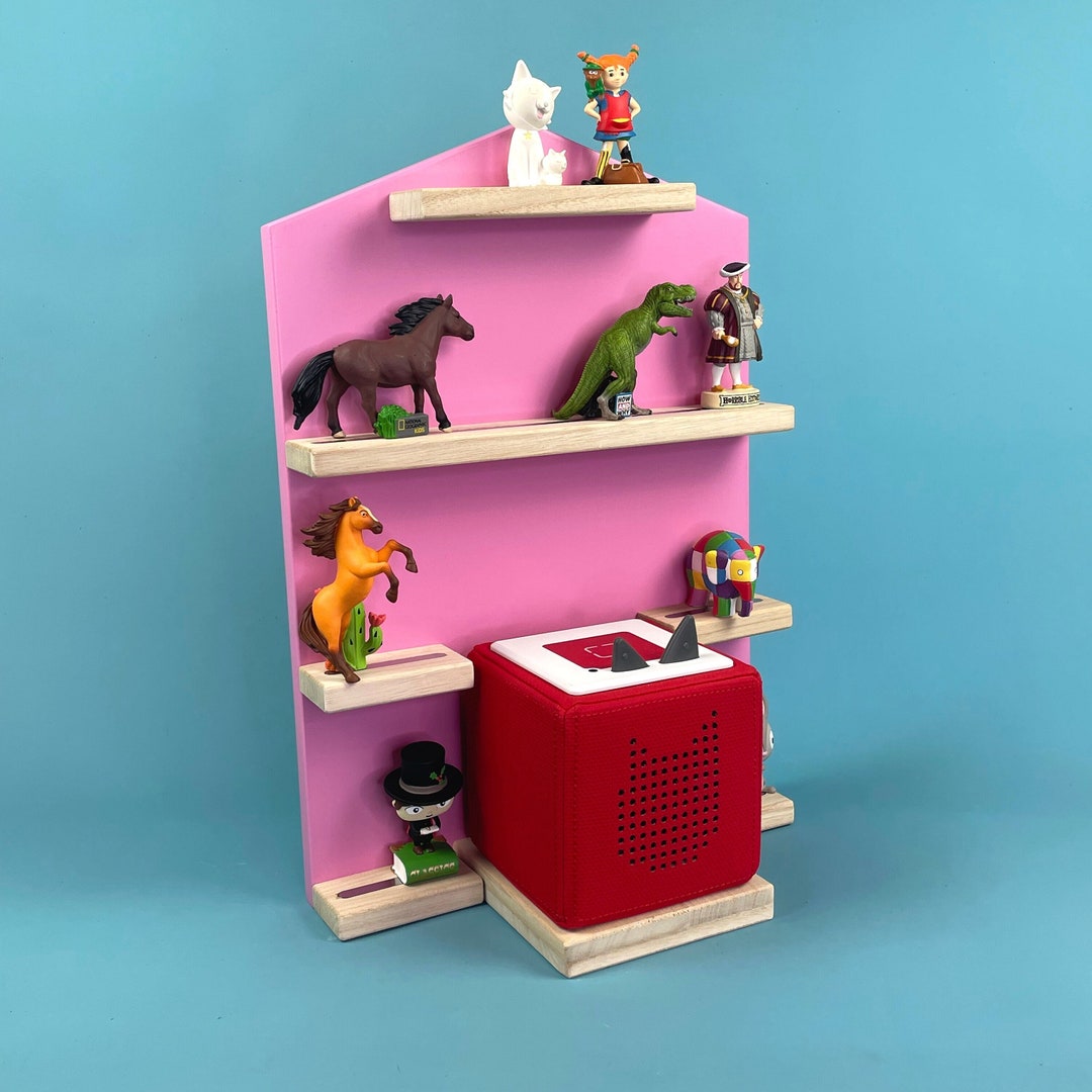 House Tonies Shelf – Dusk Pink, Magnetic Tonies Storage by Smudge ...