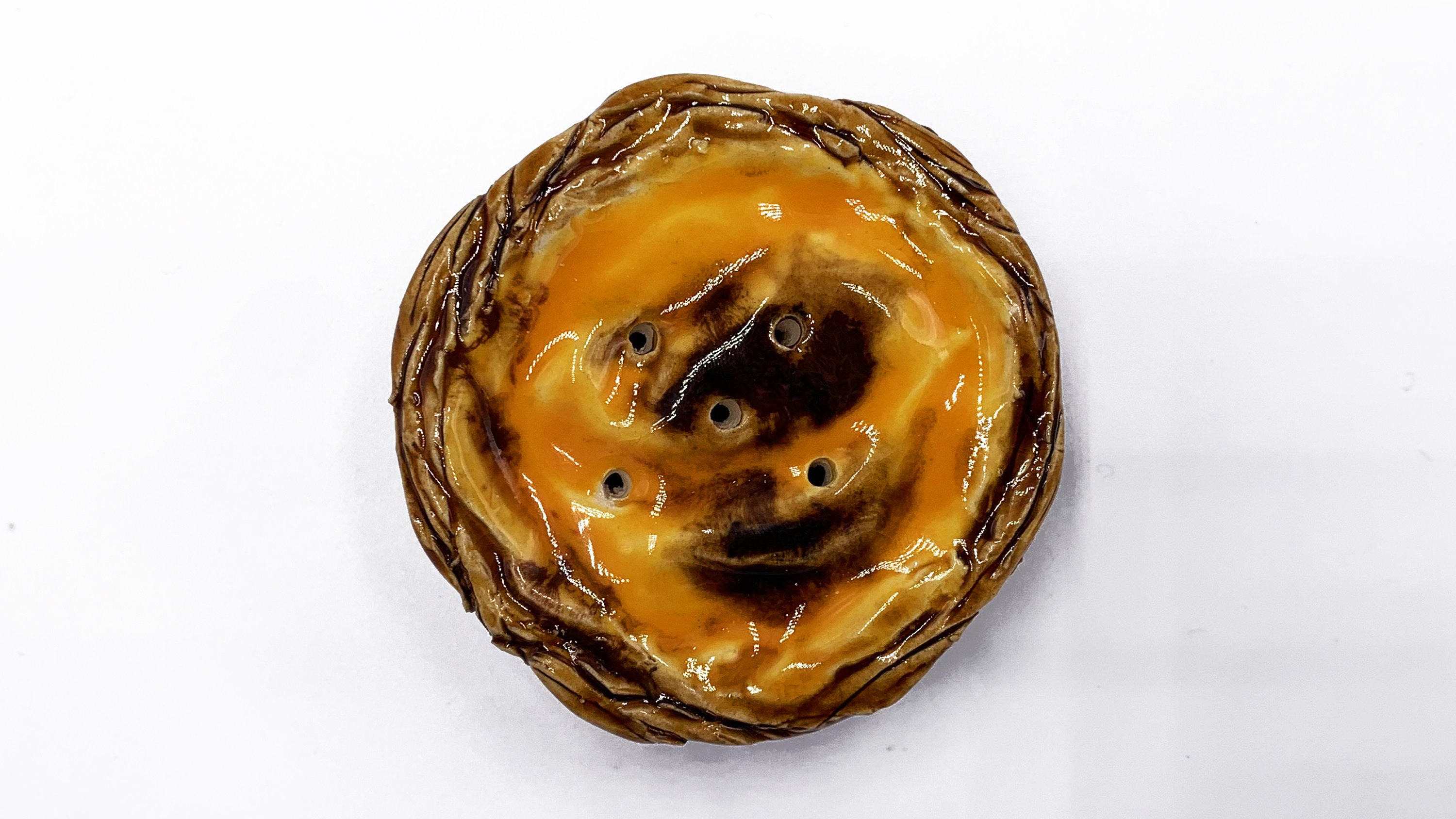 Pastel De Nata Cinnamon Shaker Realistic Handmade Ceramic - Etsy