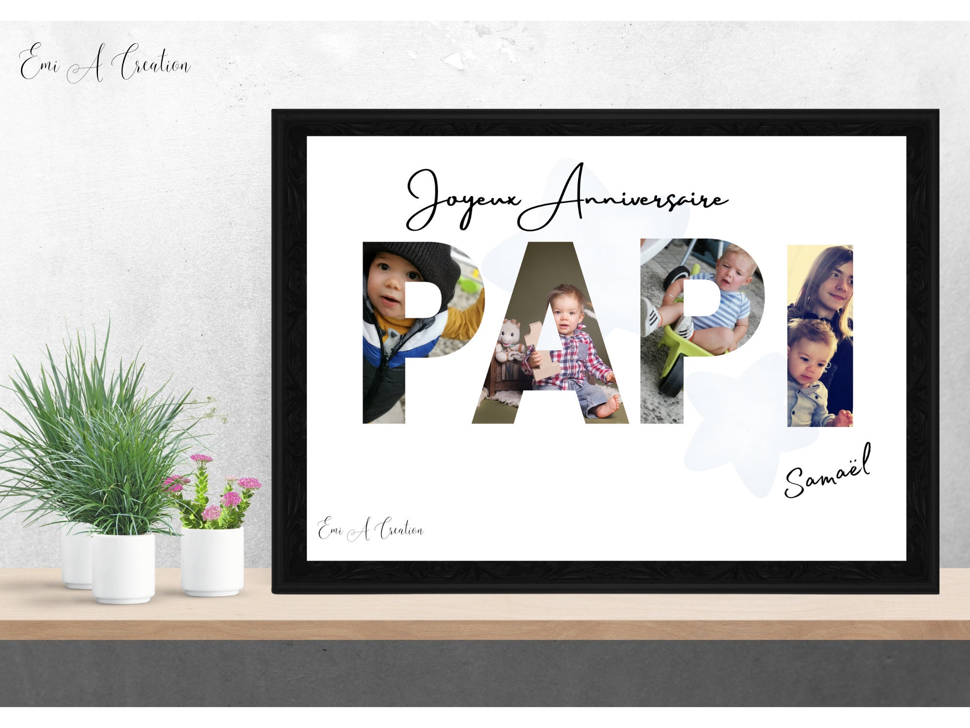 Personalized Grandpa Poster for Grandpa Papi or Papou - Etsy