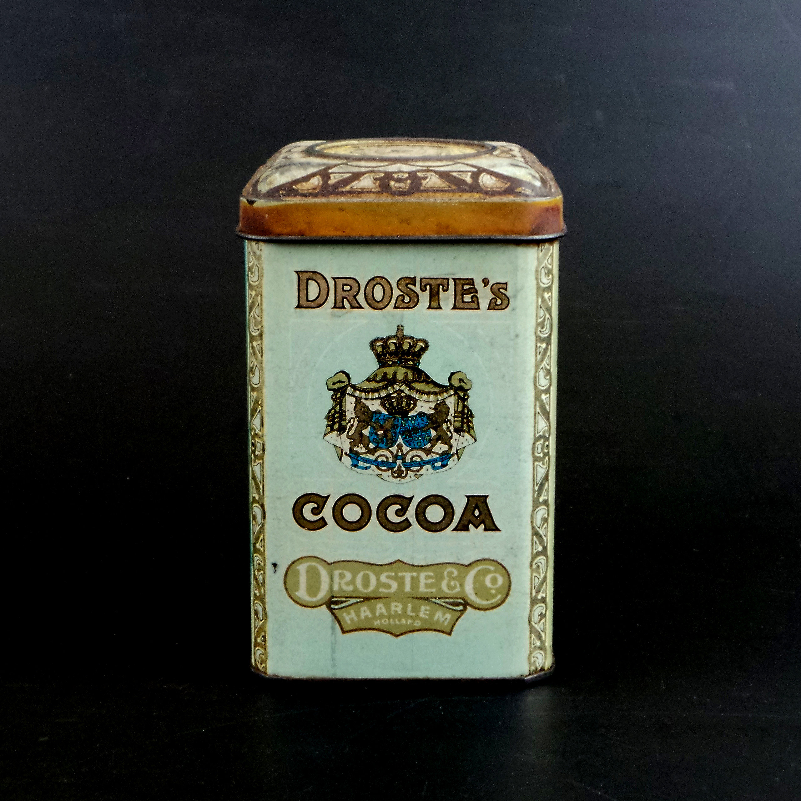Vintage Droste Cocoa Tin: Collectible Dutch Advertising - Etsy