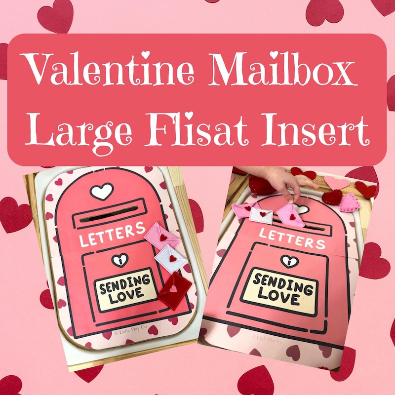 Printable Valentine Mailbox - Etsy