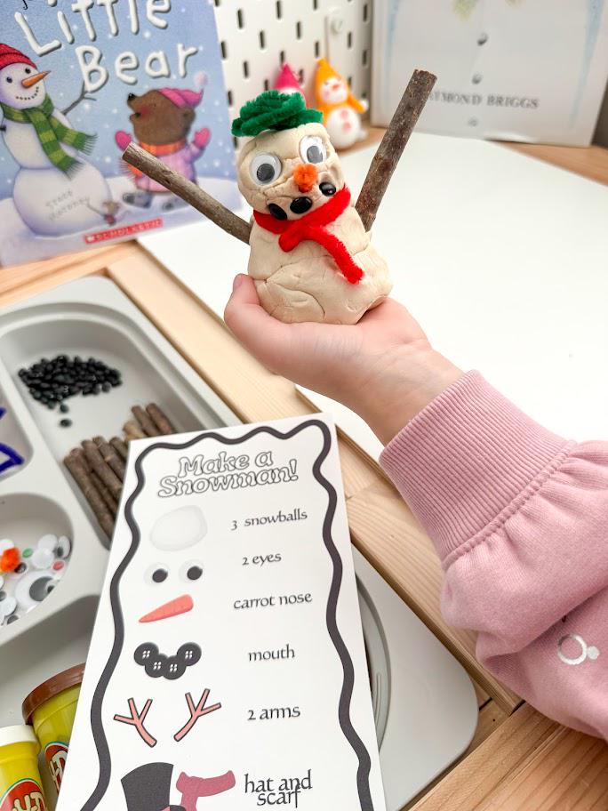 Snowman Sensory Play Printables - Etsy