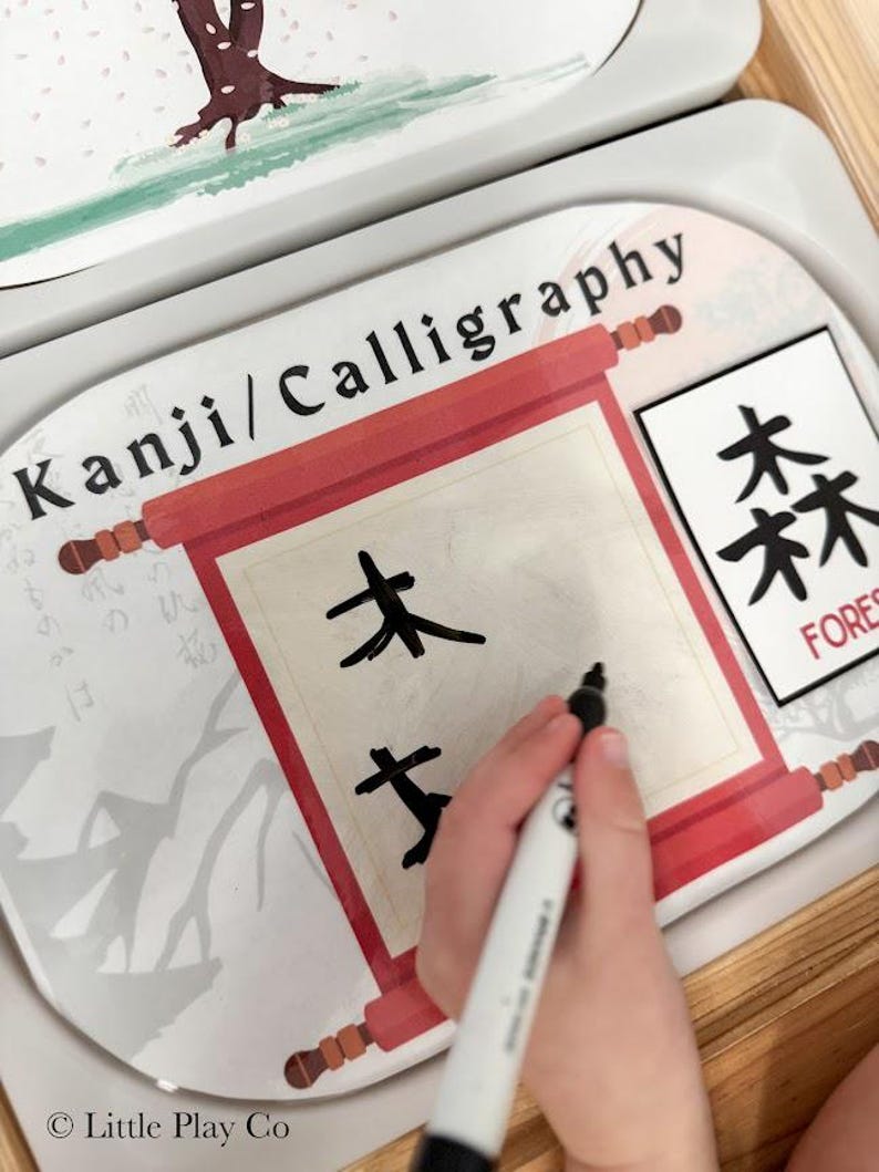 Japan Printable Pack- Sensory Bin Inserts, Flashcards, +more - Etsy