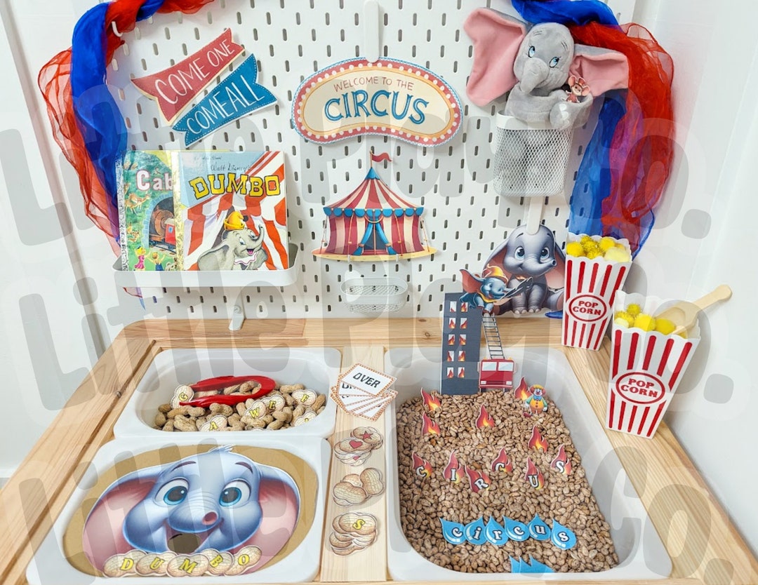 Flying Elephant Printables-letters, Numbers, Shapes, Directional Words ...