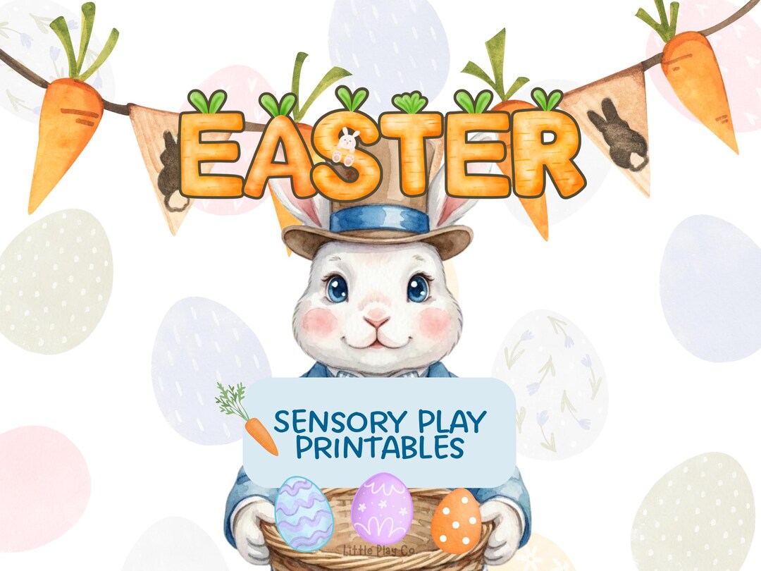 Easter Sensory Play Printables - Etsy UK