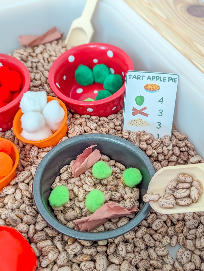 Pretend Play Pie Recipe Cards - Etsy