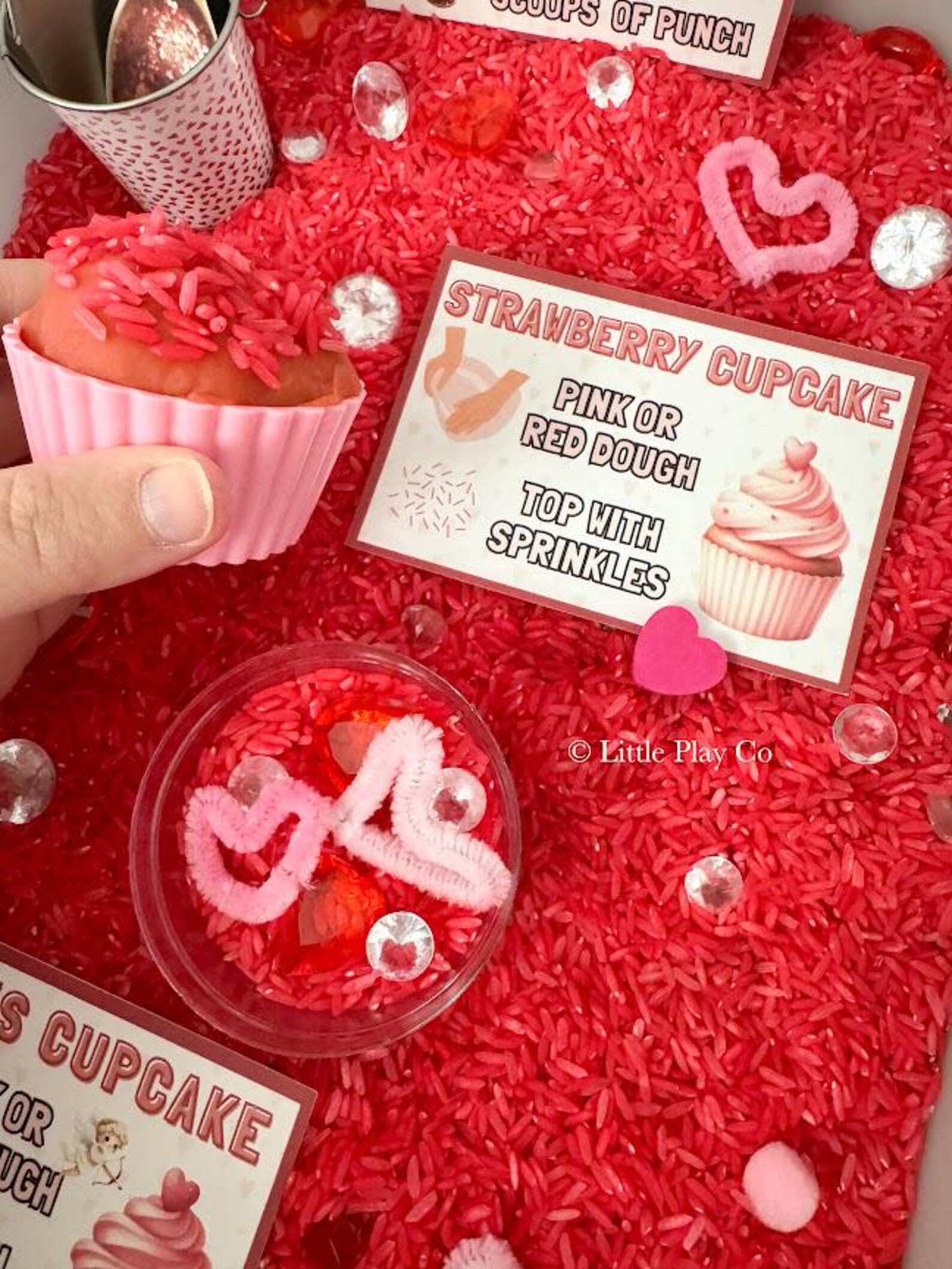 Cupid's Bakery Pretend Play and Sensory Printables - Etsy