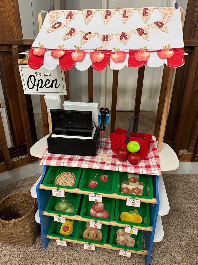 Apple Orchard Pretend Play Printables - Etsy