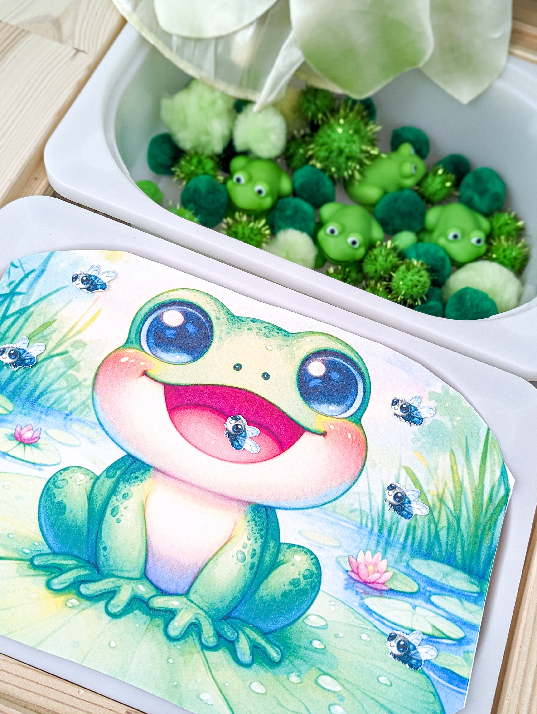 Feed the Frog Printables - Etsy