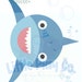 Feed the Shark Abcs Printables - Etsy