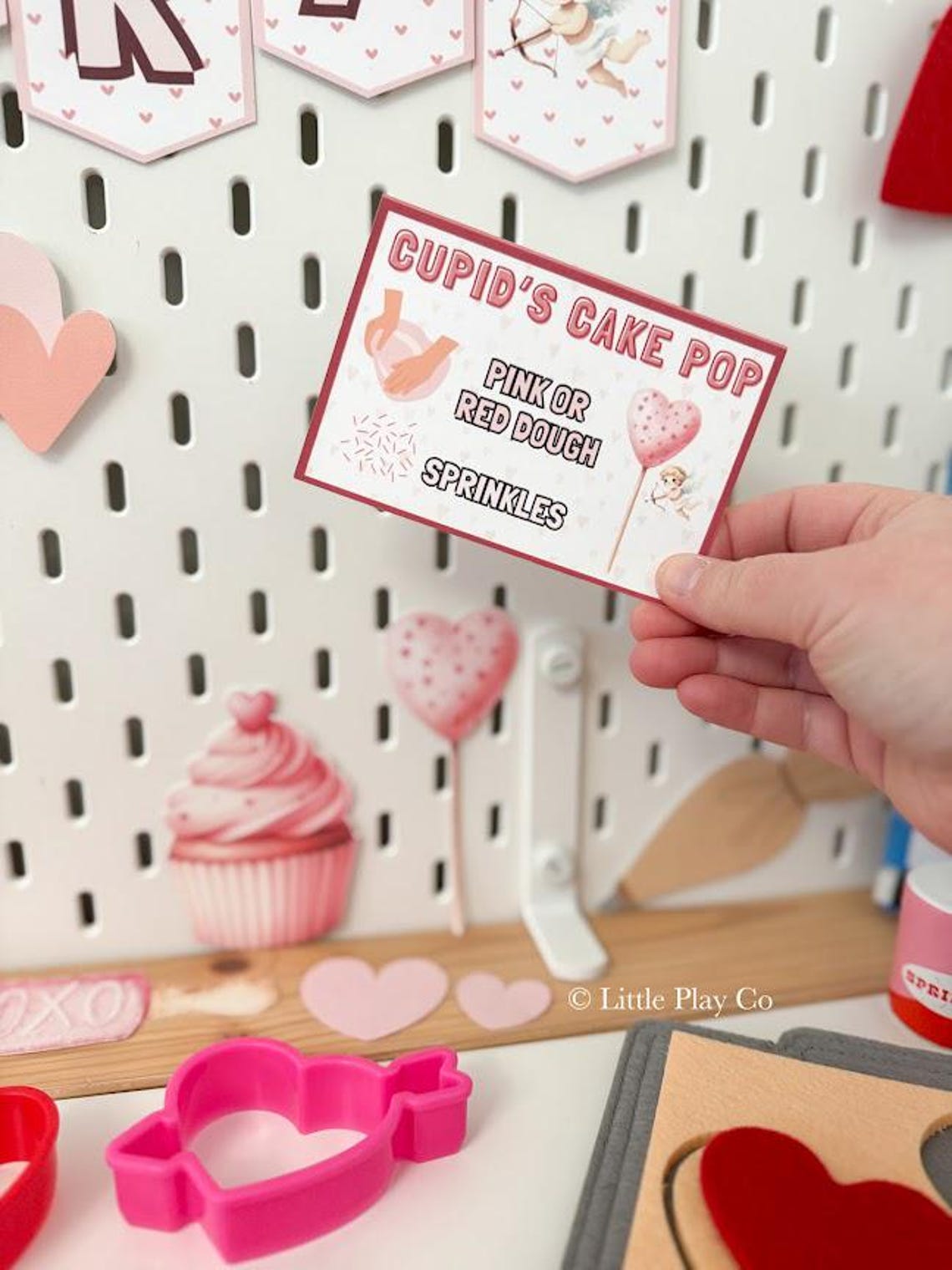 Cupid's Bakery Pretend Play and Sensory Printables - Etsy