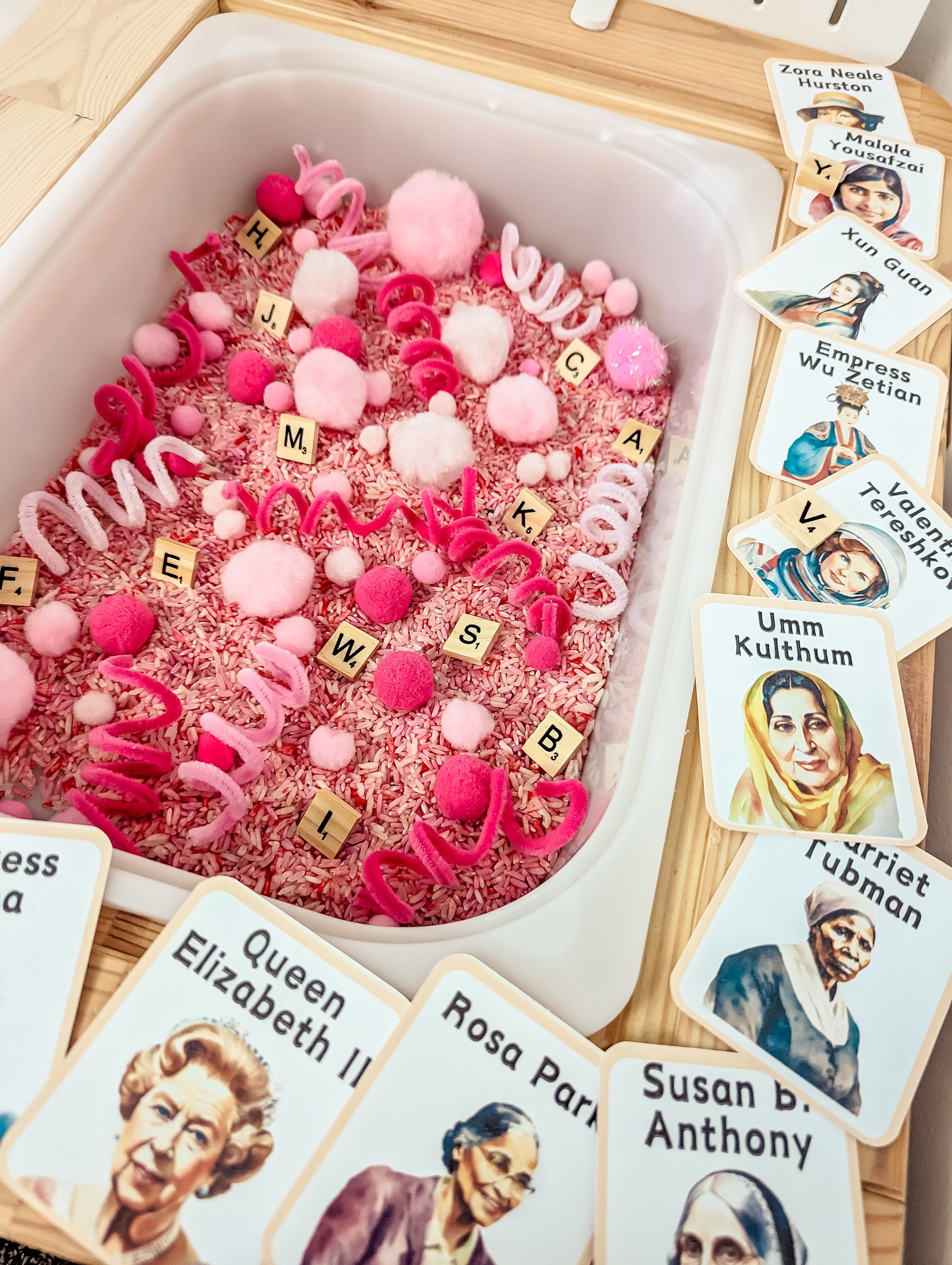 Abc's of Historic Women Flashcard Printables - Etsy