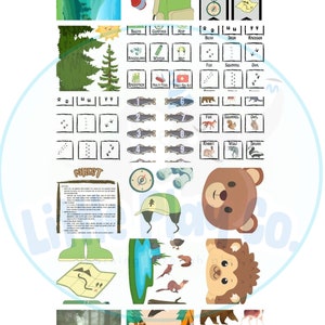 Forest Printables for Sensory Bins, Hands-on Learning, & Pretend Play ...