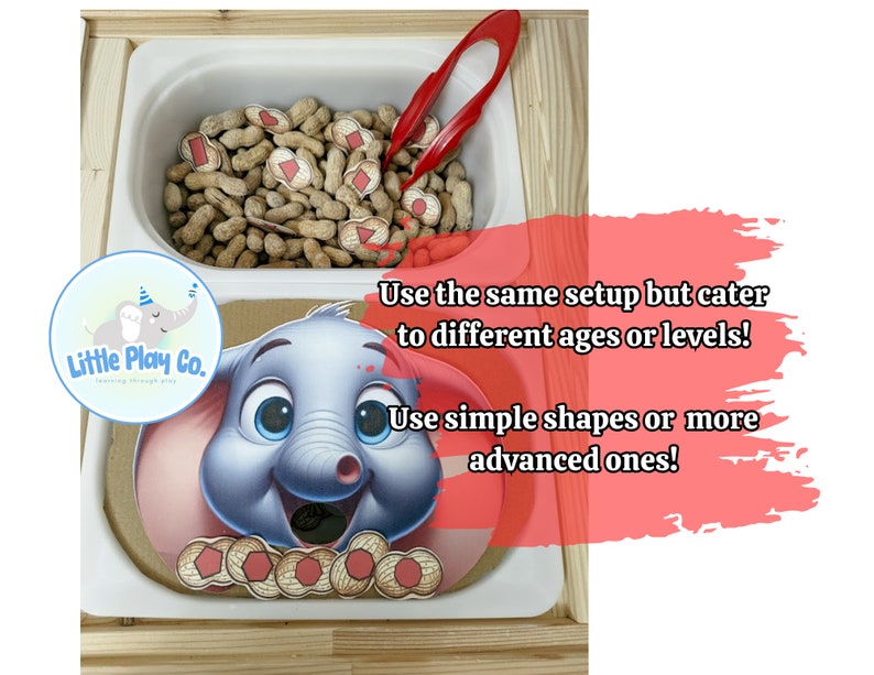 Flying Elephant Printables-letters, Numbers, Shapes, Directional Words ...