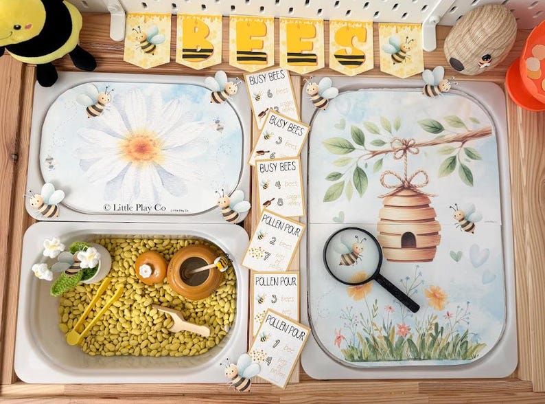Bees Printable Set - Etsy