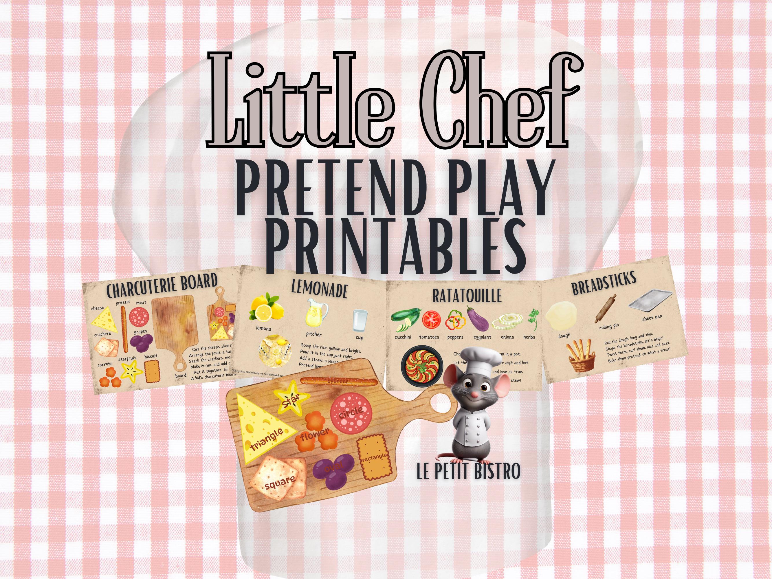 Little Chef Pretend Play Printable Set - Etsy