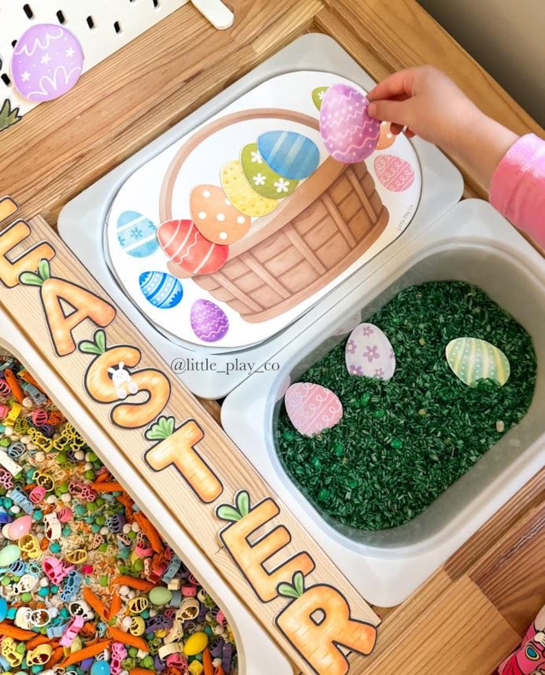 Easter Sensory Play Printables - Etsy