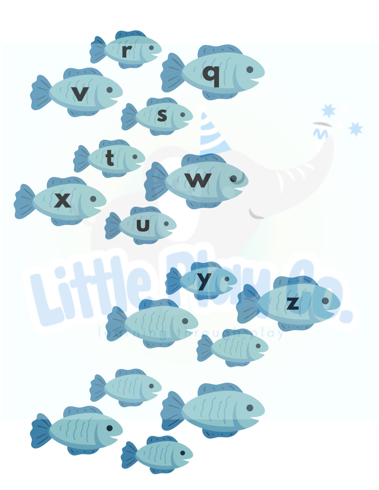 Feed the Shark Abcs Printables - Etsy