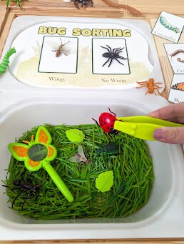 Bugs Printable Pack for Learning, Sensory Play, Flisat, Pretend Play - Etsy