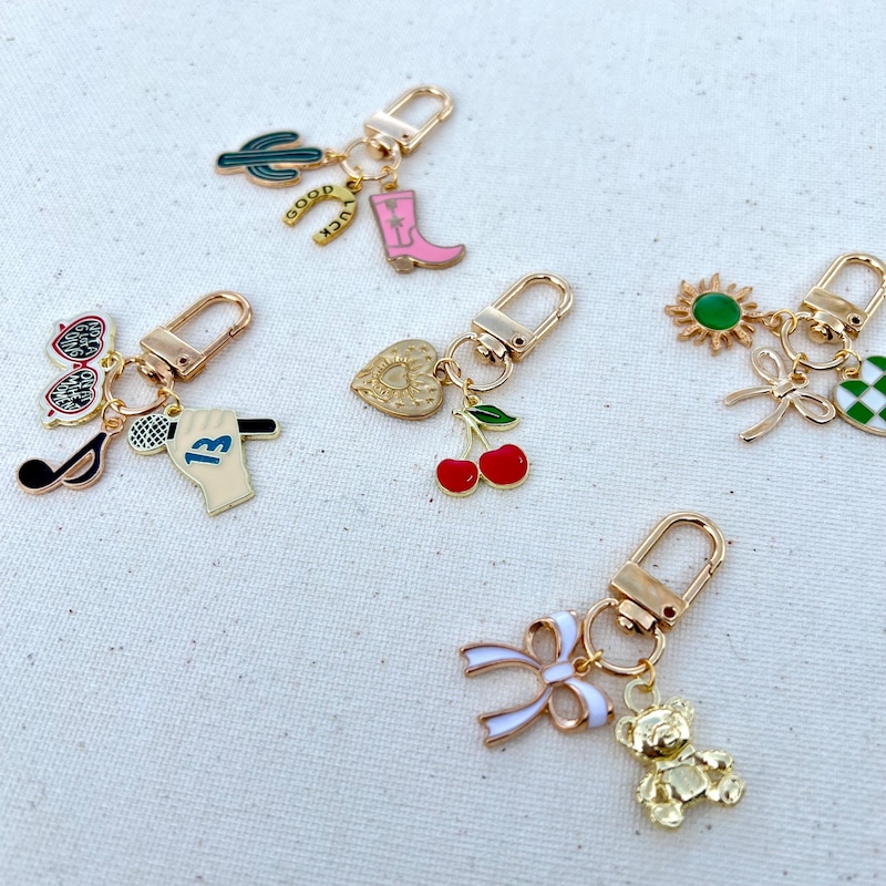 Key Chain Charms Pack - Etsy