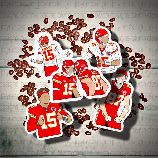 Chiefs Stickers - Etsy