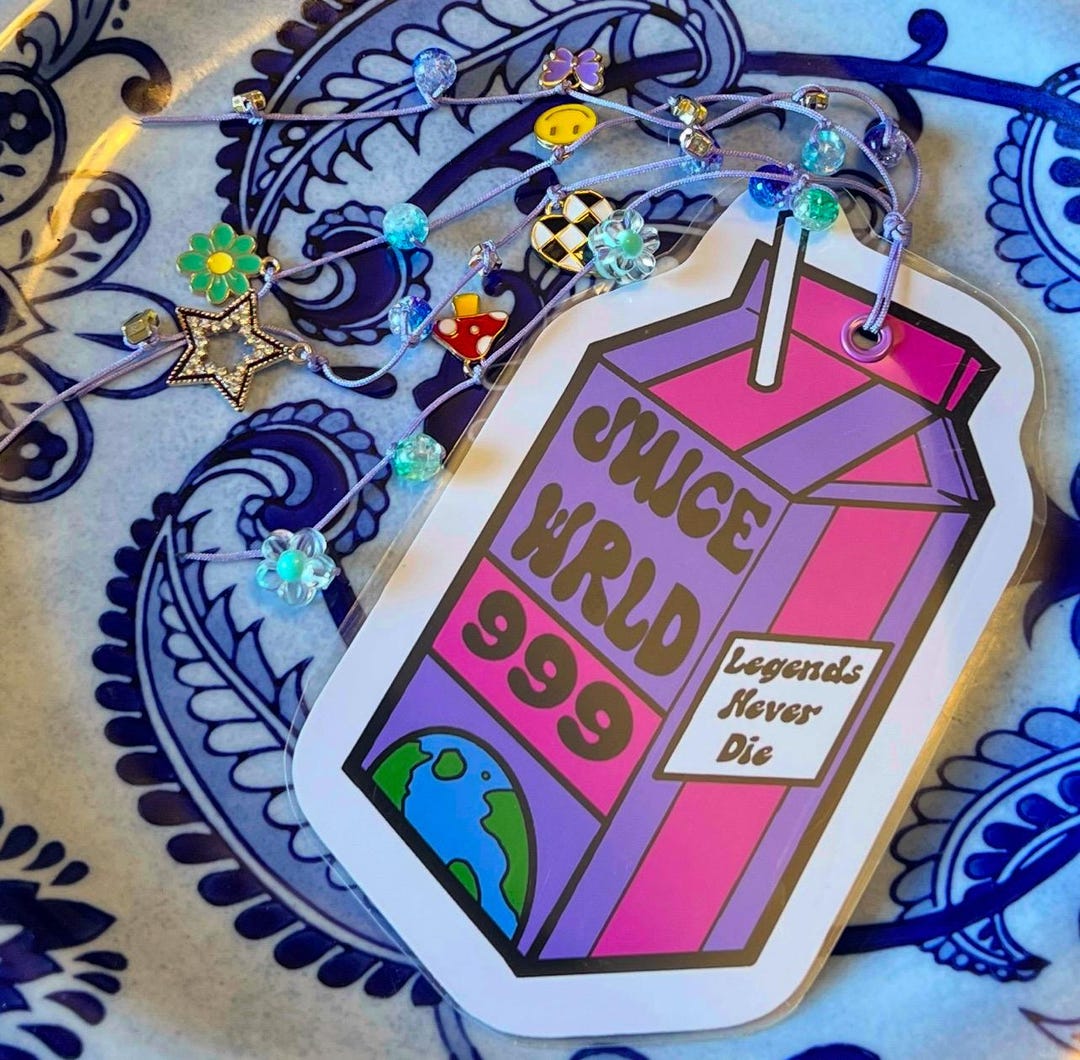 Juice Wrld 999 Juice Box Journal Bookmark, Booktok, Bookish - Etsy