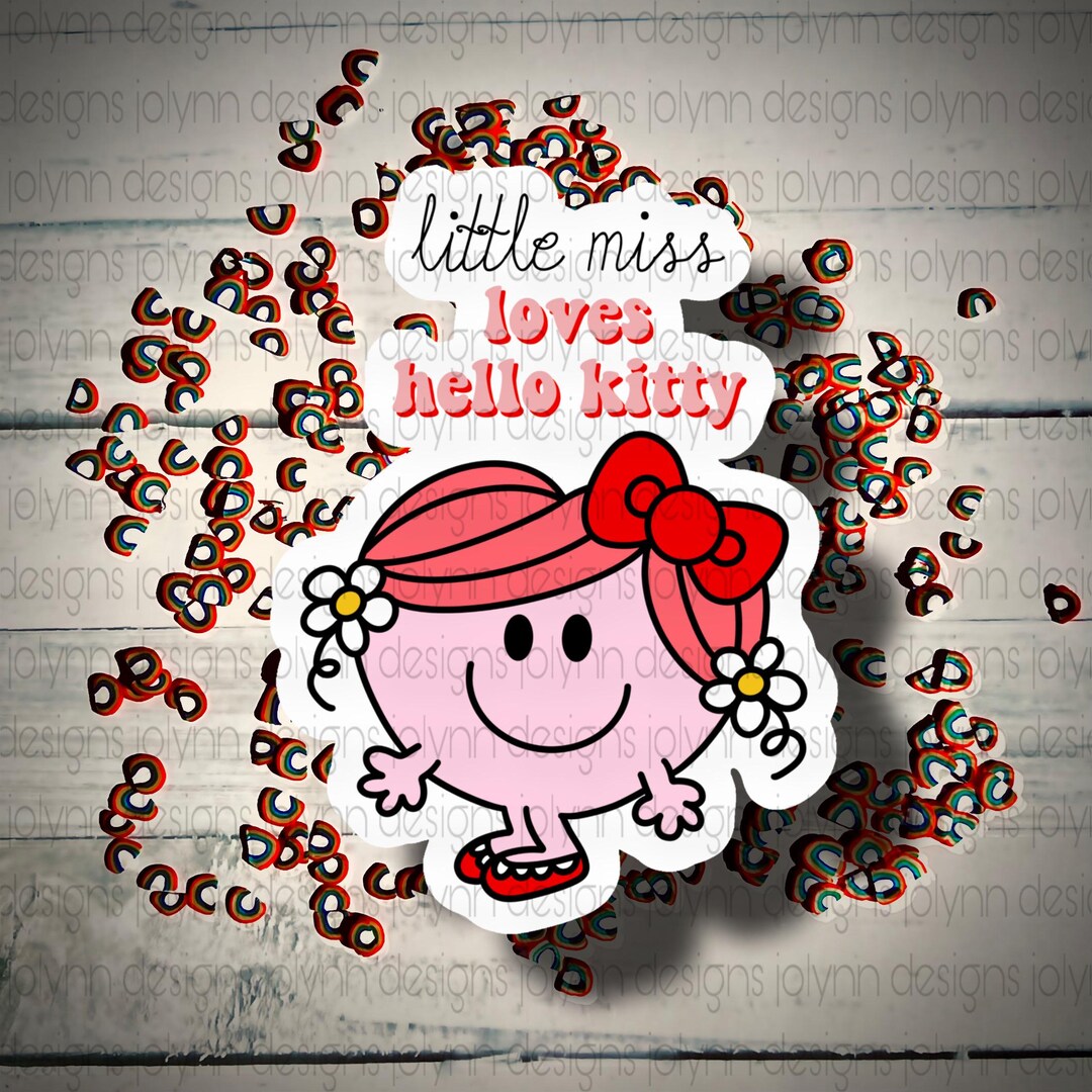 Little Miss Loves Kitty / HK, Little Miss Meme, Funny, Girly ...