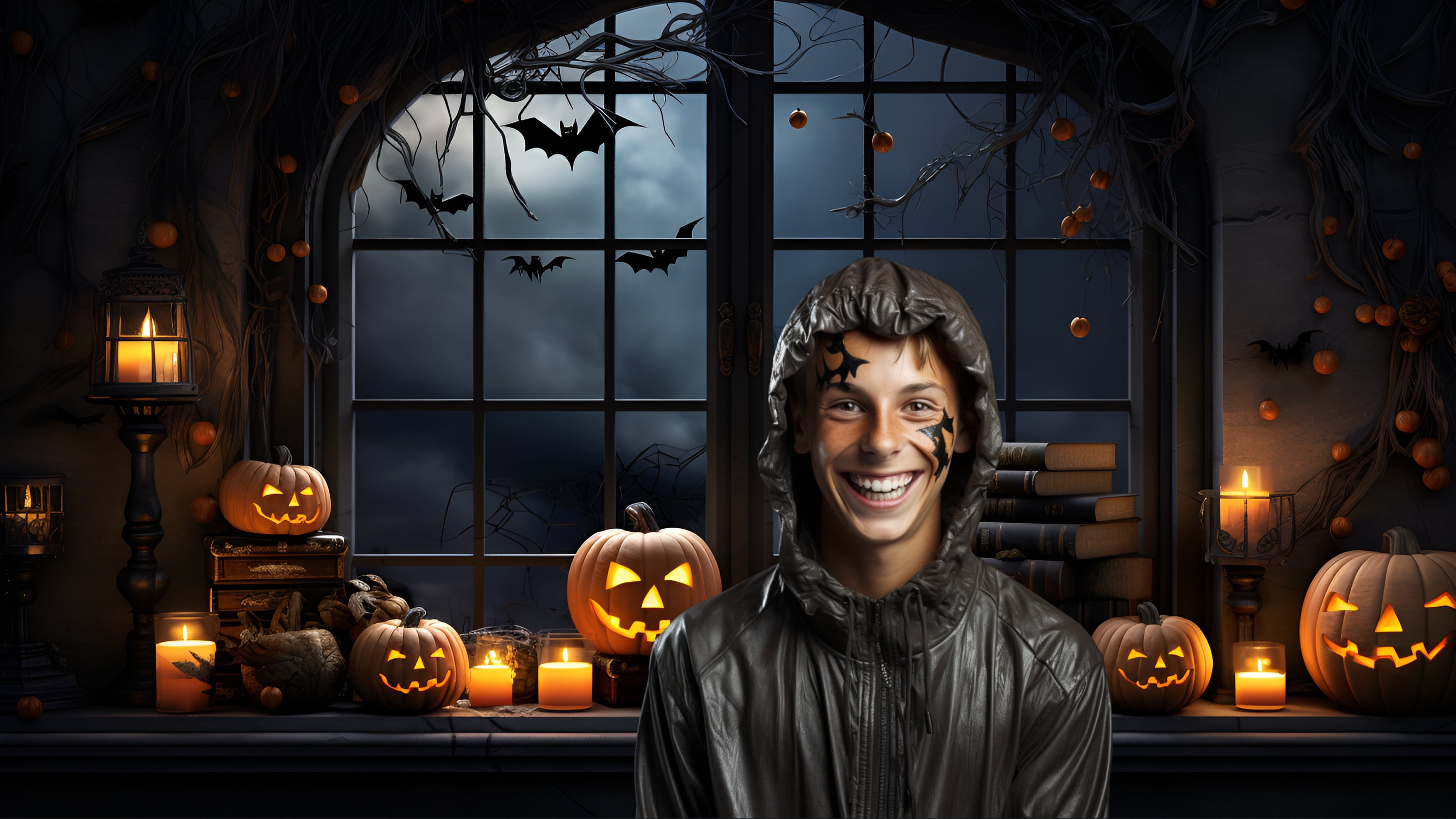 5 Halloween Virtual Backgrounds for Zoom, Teams, Skype Calls and ...