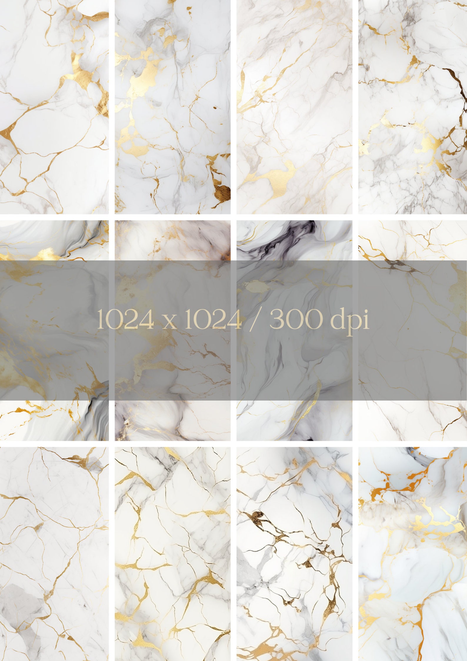 50 SEAMLESS White Marble Themed Digital Papers - Etsy