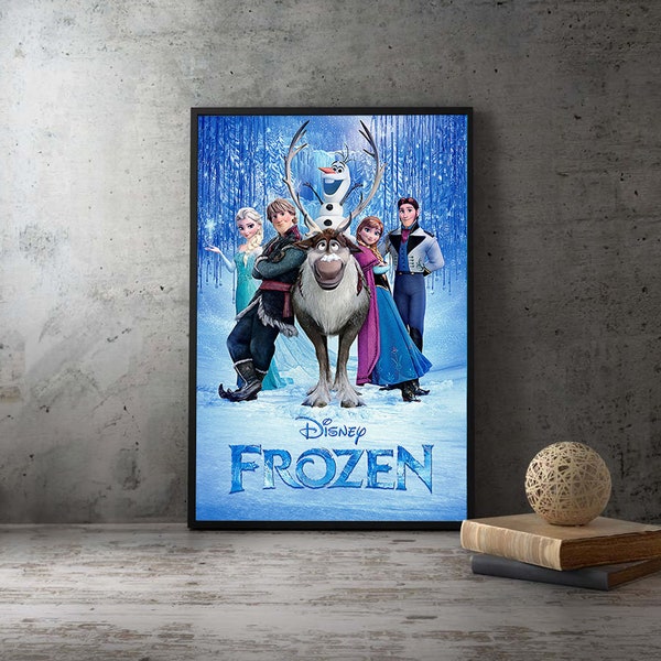 Frozen Poster - Etsy