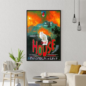 House 1977 Japanese Movie Poster,wall Art Decor Home Print,full Sizes ...