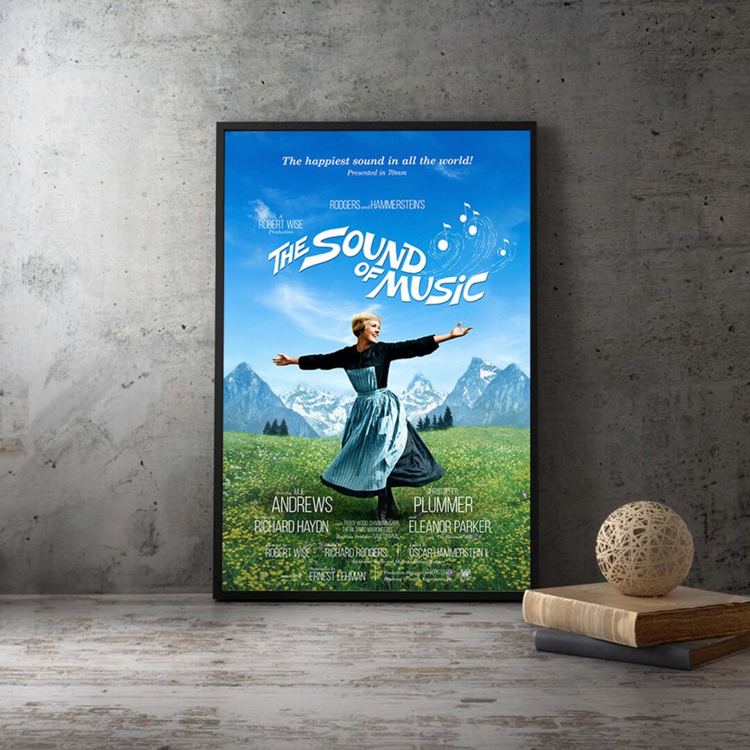 The Sound of Music Movie Poster,film Print,wall Art Decor Home Print ...