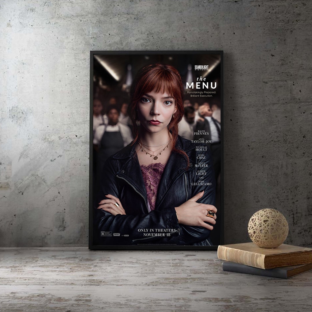 The Menu Movie Poster,film Poster,high Quality Canvas Home Decor Print ...