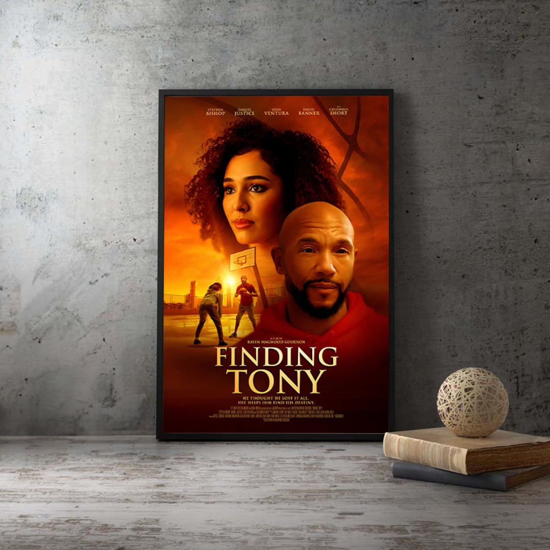 Finding Tony 2024 Movie Poster,unframed Canvas Wall Art Home Decor ...