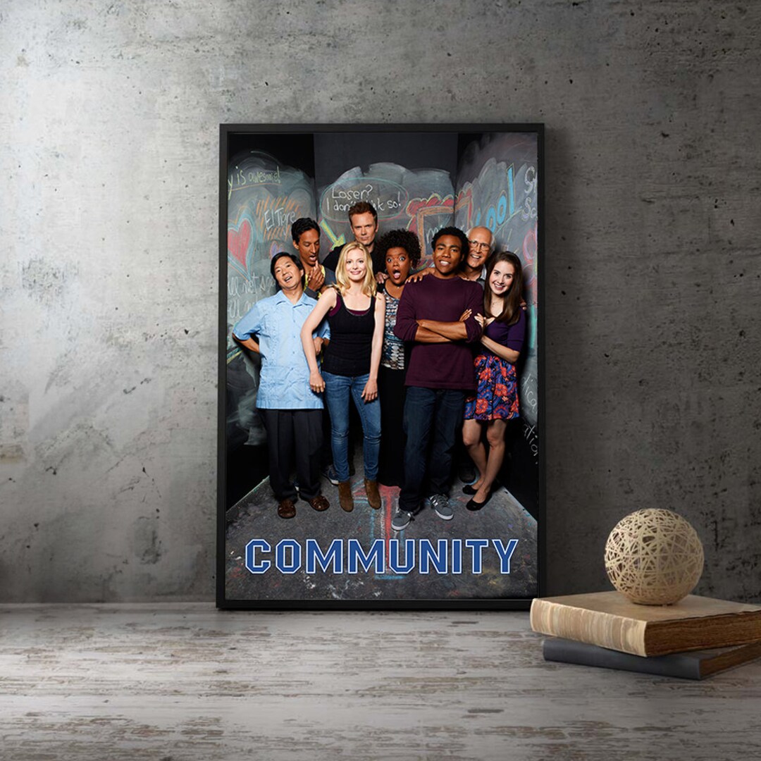 Community 2009 Movie Poster,unframed Home Decor Canvas Print - Etsy