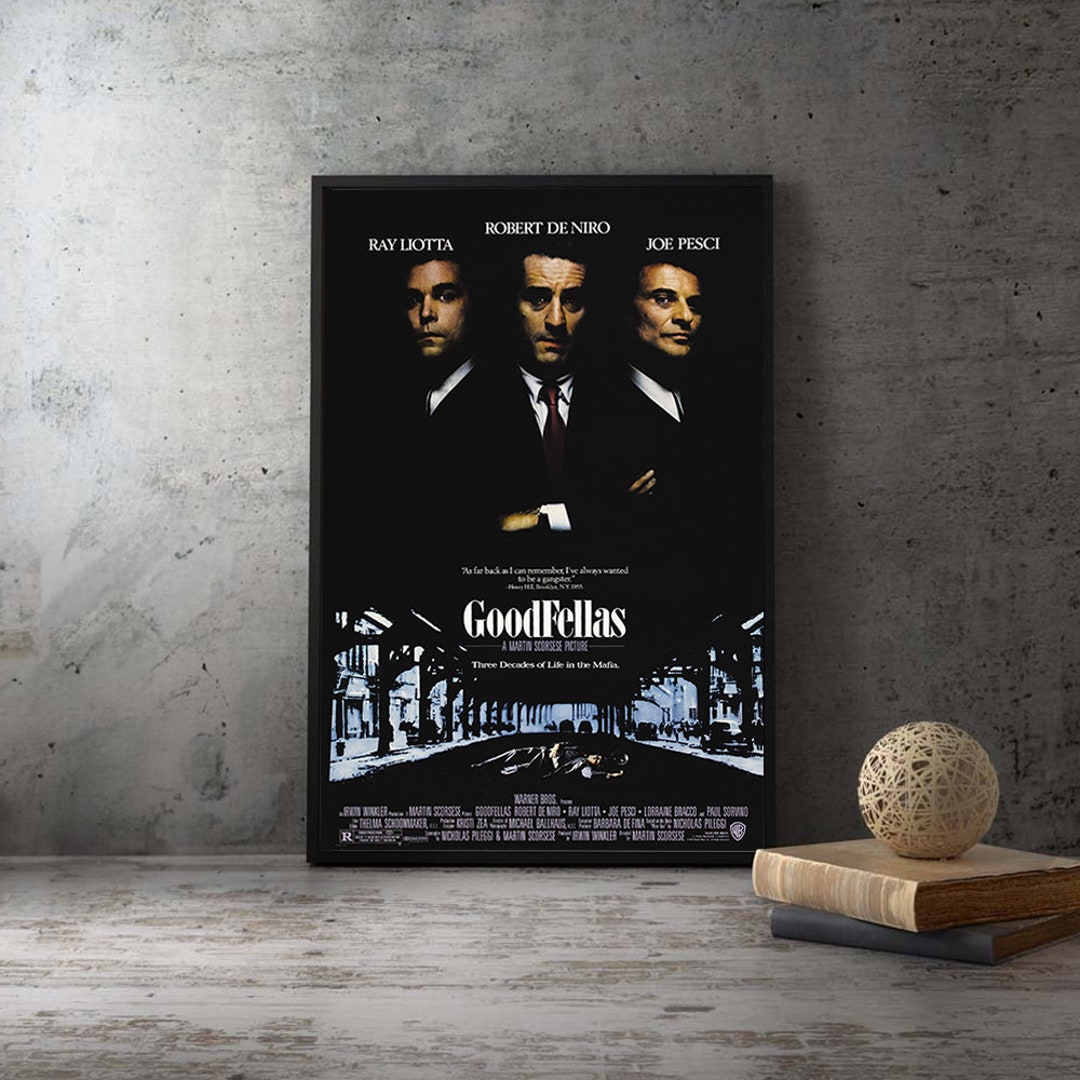 Goodfellas Movie Poster,unframed Canvas Print,home Decor Painting - Etsy