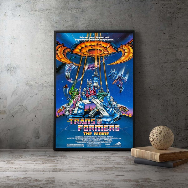 Transformers the Movie Poster - Etsy