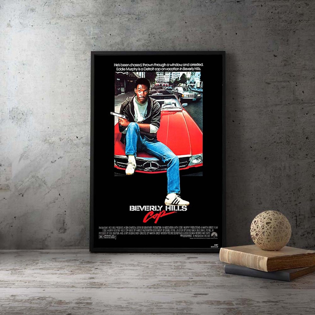 Beverly Hills Cop Movie Poster,film Poster,high Quality Canvas Home ...