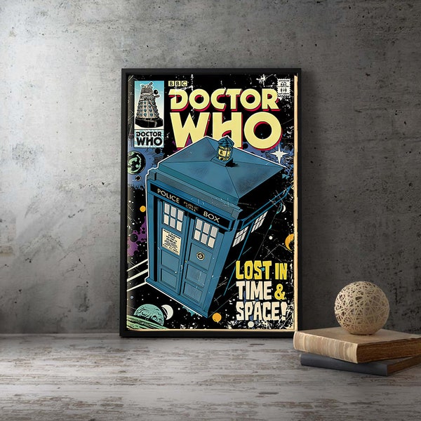 Doctor Who Poster - Etsy