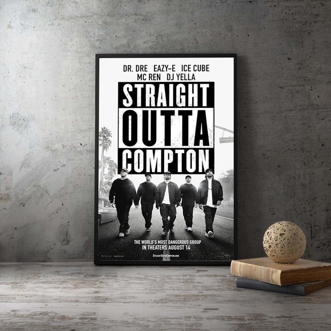 Straight Outta Compton Original Theatrical Horror Movie Poster,high ...