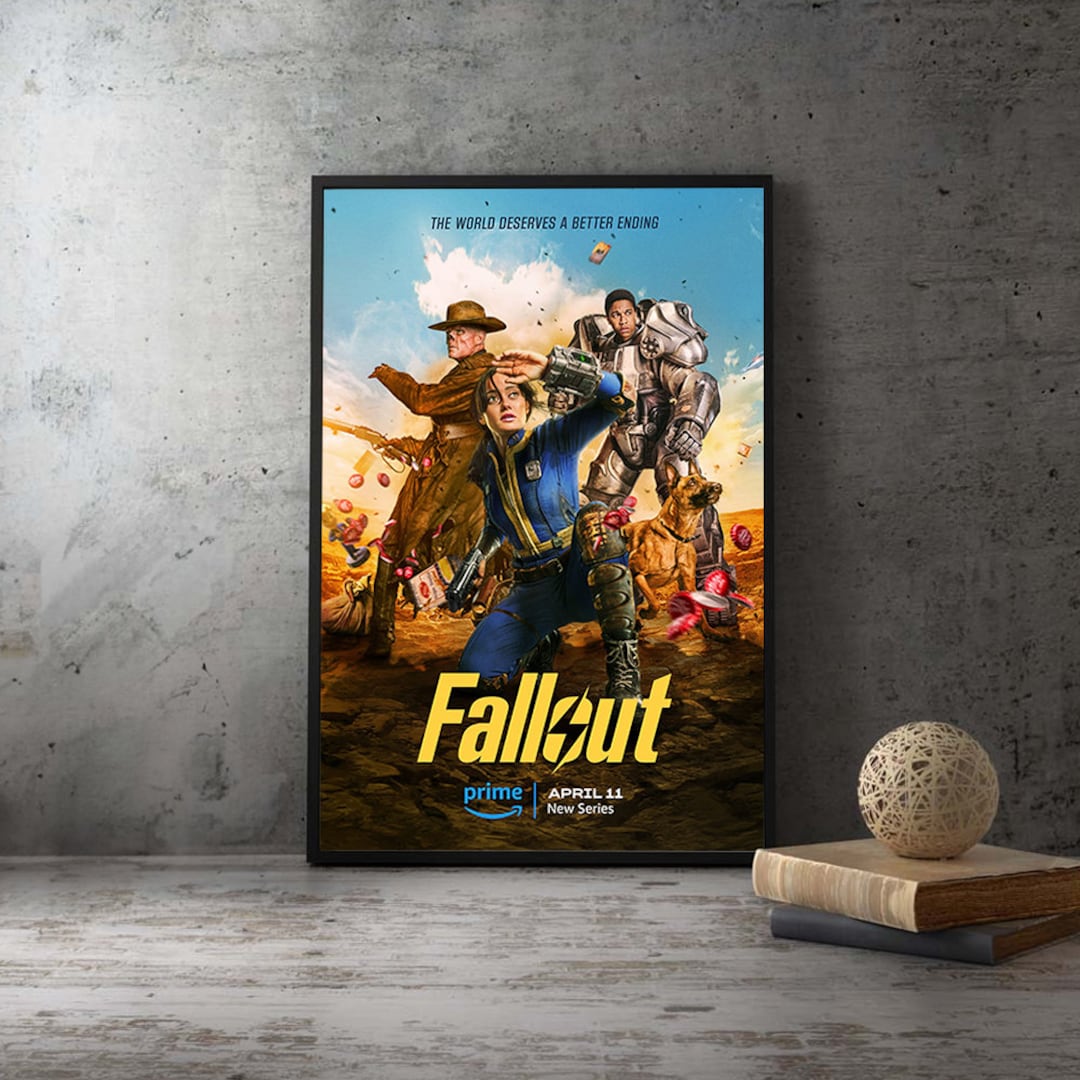 Fallout Movie Poster,unframed Home Decor Canvas Print,customized Gift ...